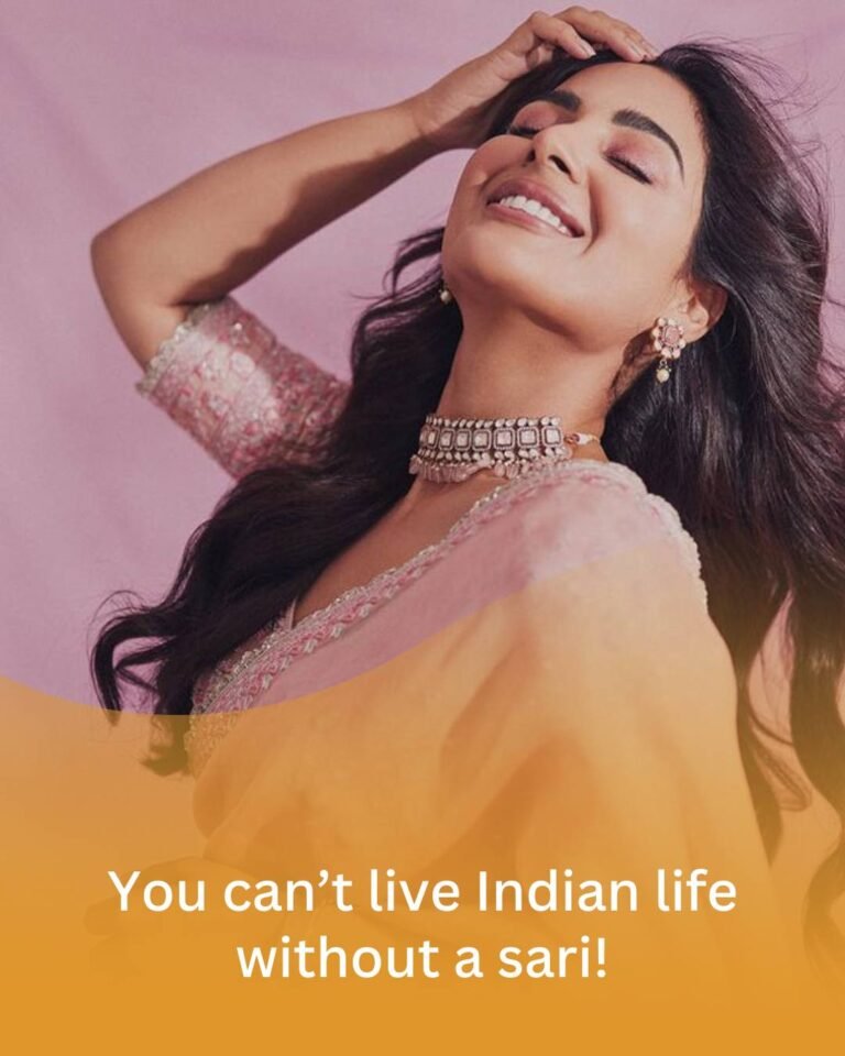 101+ Best Saree Quotes for Instagram (2026) | SocialTalky