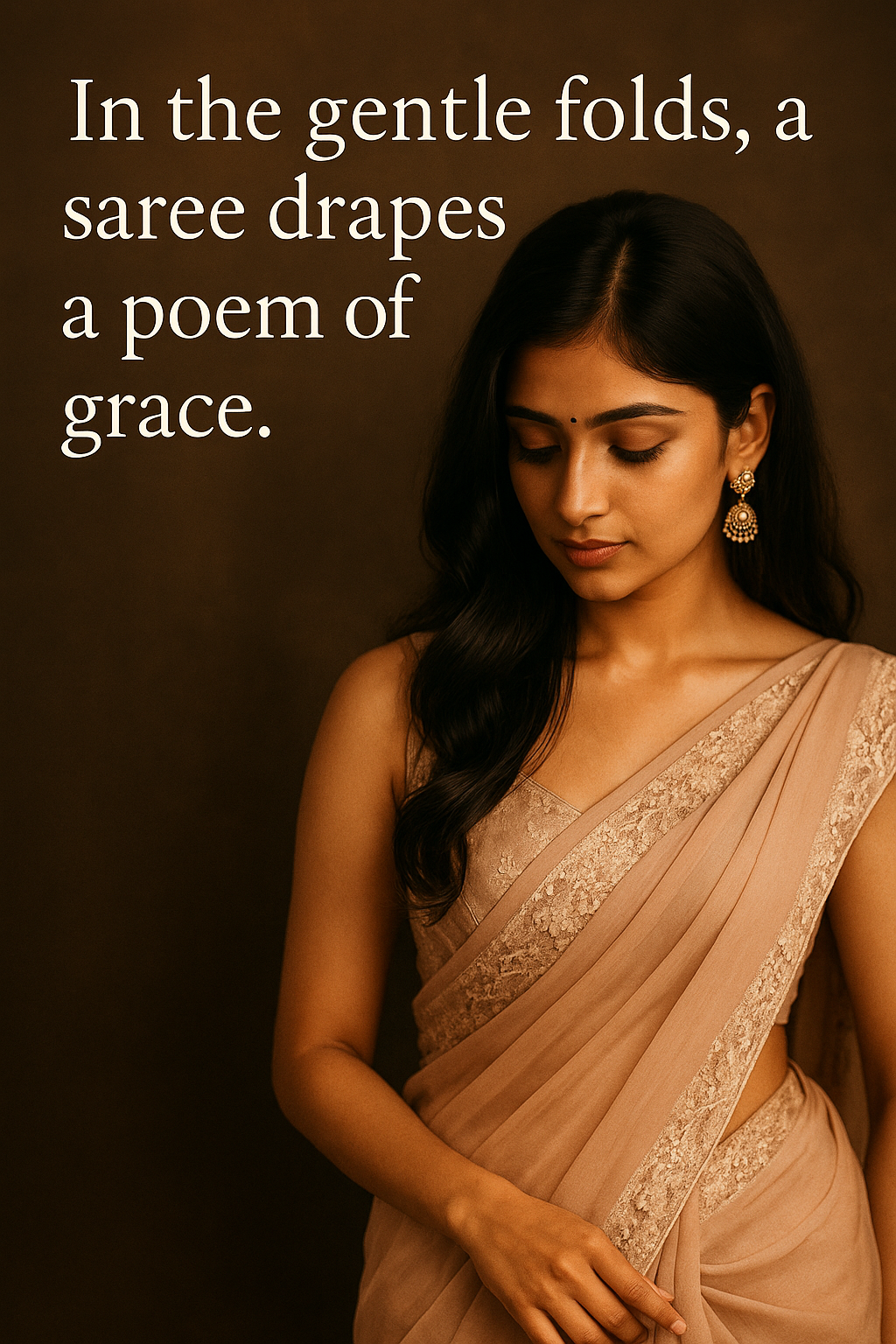 101+ Best Saree Quotes for Instagram (2026) | SocialTalky